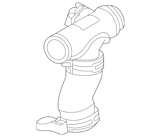 Genuine OEM Water Hose Part# LR121447 Fits 2019-2024 Land Rover: Up To ...