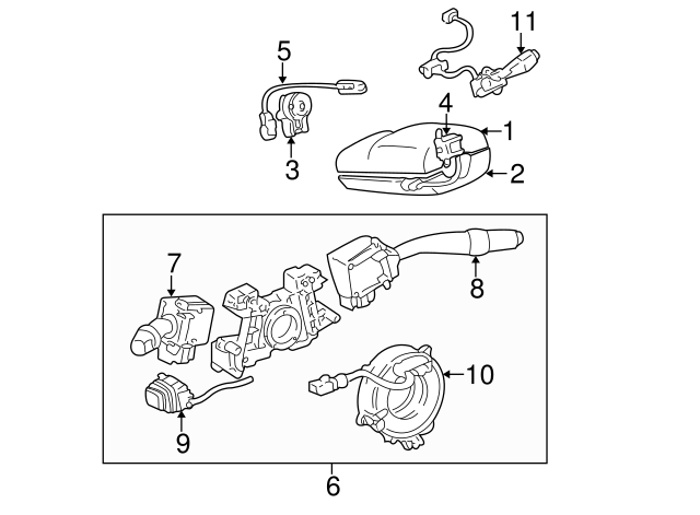 84450-12200 - Ignition Switch 1997-2010 Lexus | Longo Lexus Parts
