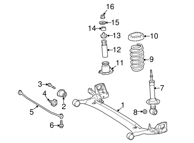 2003-2019 Toyota Bumper 48341-AB010 | OEM Parts Online