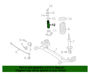2003-2019 Toyota Bumper 48341-AB010 | Toyota Parts Center