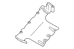 2004-2010 Volkswagen Touareg Radiator Support Splash Shield 7L0-825-285 ...