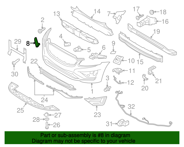 39834778 - Tow Eye Cap 2014-2017 Volvo XC60 | AutoNationParts.com