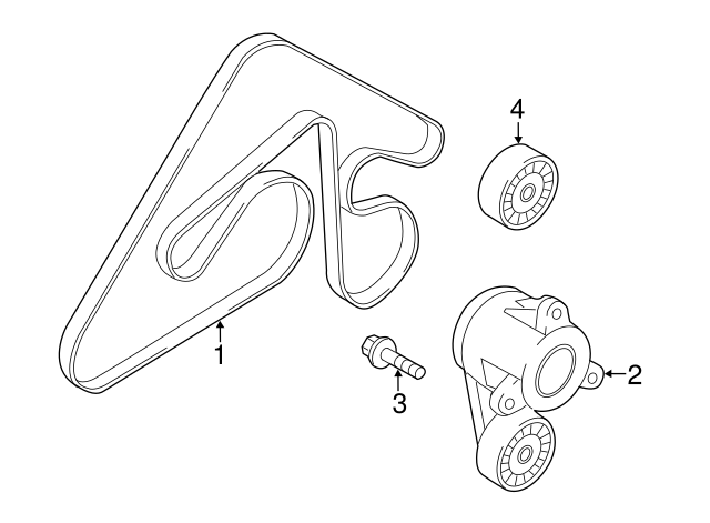 Genuine Idler Pulley for 2009-2022 Hyundai | Part# 25286-3F300 ...