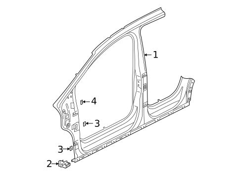 Aperture Panel for 2022 Volkswagen ID.4 | OEM Parts Online