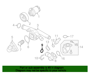 Genuine Audi WHT-000-862 | Adapter Seal | FREE Shipping on Most Orders ...
