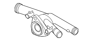 2007-2010 Audi Q7 Thermostat Housing 03H-121-117-A | OEM Parts Online