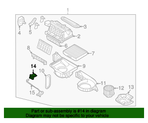 97115-4H000 - Resistor 2006-2014 Kia Sedona | Kia.Parts Store