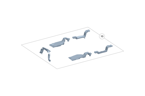 Cable Covers and Cable Ducts for 2025 Mercedes-Benz GLC43 AMG ...