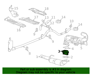 55514983 - Exhaust Back Pressure Valve 2020-2024 GM | Chevrolet Parts ...