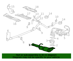 85521779 - Nitrogen Oxides Catalytic Converter with Exhaust Pipe 2020 ...