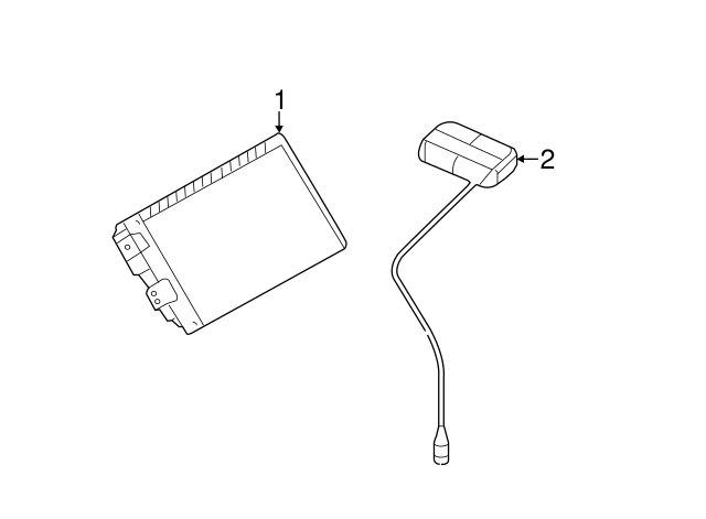 2005-2019 Land Rover GPS Antenna XUI000120 | OEM Parts Online