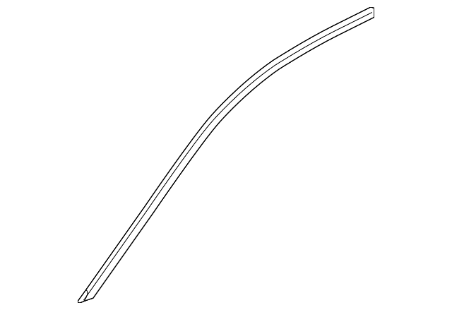 2013-2017 Honda Accord Upper Molding 72425-T2A-A01 | Honda Factory Parts