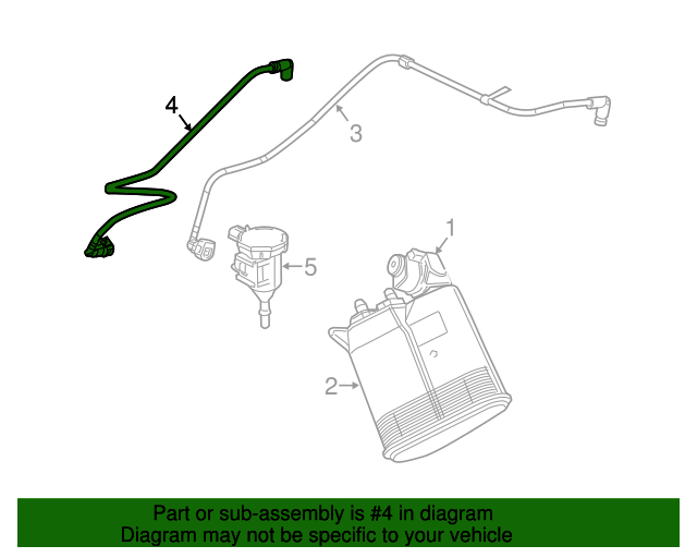 2015-2023 Mopar Vacuum Harness 68426845AB | TascaParts.com