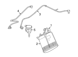 2011-2023 Mopar Purge Valve 4627694AB | Canada Mopar Parts