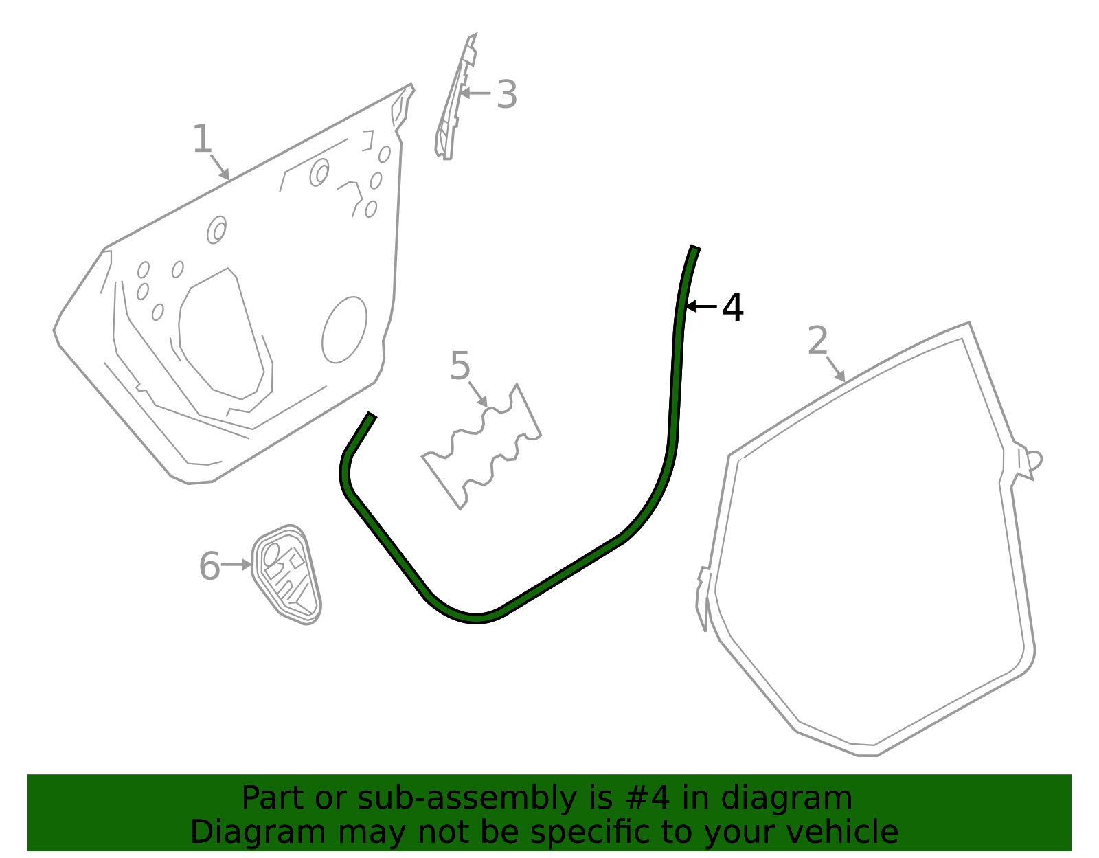3G8-839-702-B-5AP - Seal Strip - 2019 2020 Volkswagen Arteon | World VW ...