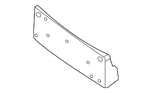 2020 Mercedes-Benz License Bracket 2538851205 | MB OEM Parts