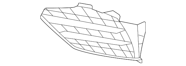 Mercedes-Benz OEM Outer Grille Part# 253-885-81-04 | OEM Vehicle Parts