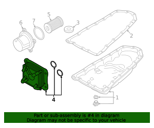 2019-2020 Nissan Altima Trans Cooler 21606-28X0C | TascaParts.com
