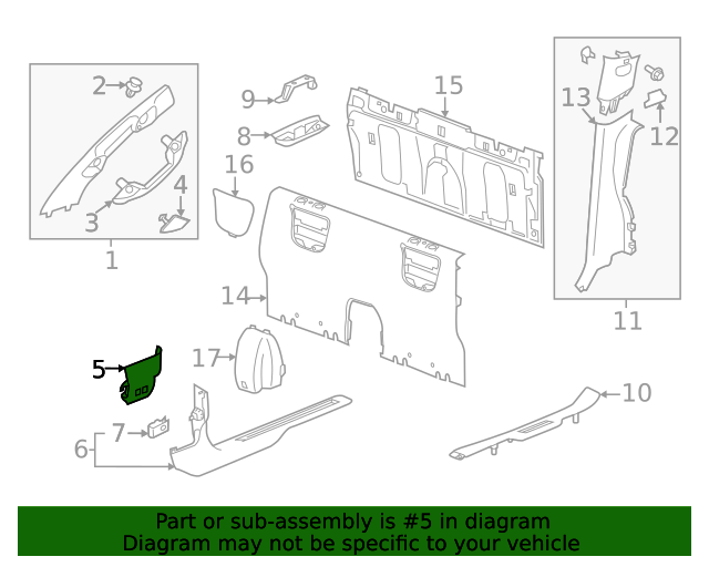 Buy Genuine GM Auto Parts - Cover (Part # 84694498) | GM Parts Store