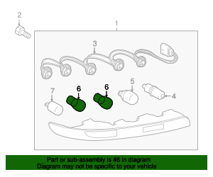 N-017-732-2 - Bulb - 1984-2015 Audi | European OEM Parts Direct