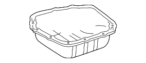 Genuine Toyota Engine Oil Pan part# 12102-0P020 for 2005-2018 Toyota ...