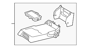 83A-885-081-C-NF2 - Armrest Assembly 2019-2022 Audi Q3 | Audi OEM Parts