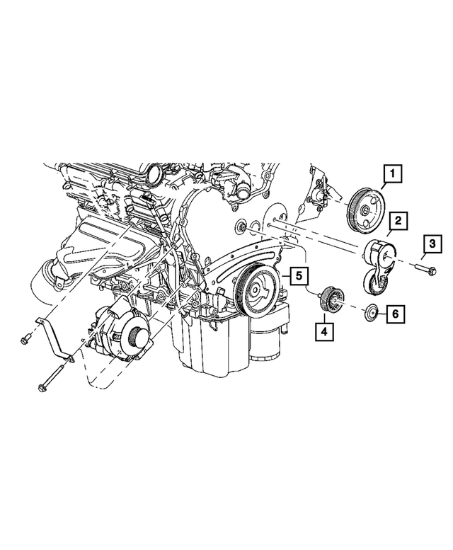 2005-2025 Mopar Hex Flange Head Screw 6508247AA | Mopar eStore