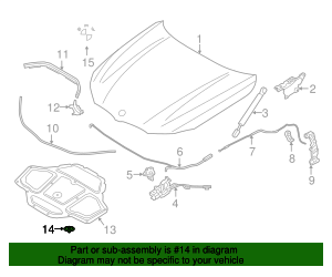 2007-2025 BMW Insulator Retainer Clip 51-48-9-119-216 | BMWPartsDirect.com