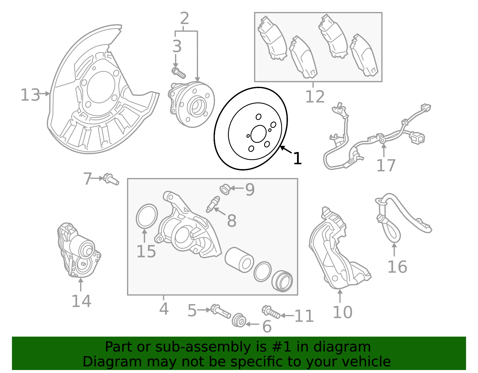 42431-78010 - Rotor - 2015-2020 Lexus | My L Parts