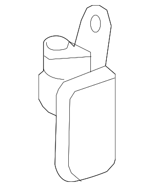 2007-2017 Mercedes-Benz Hinge 221-730-09-37 | Mercedes-Benz Parts