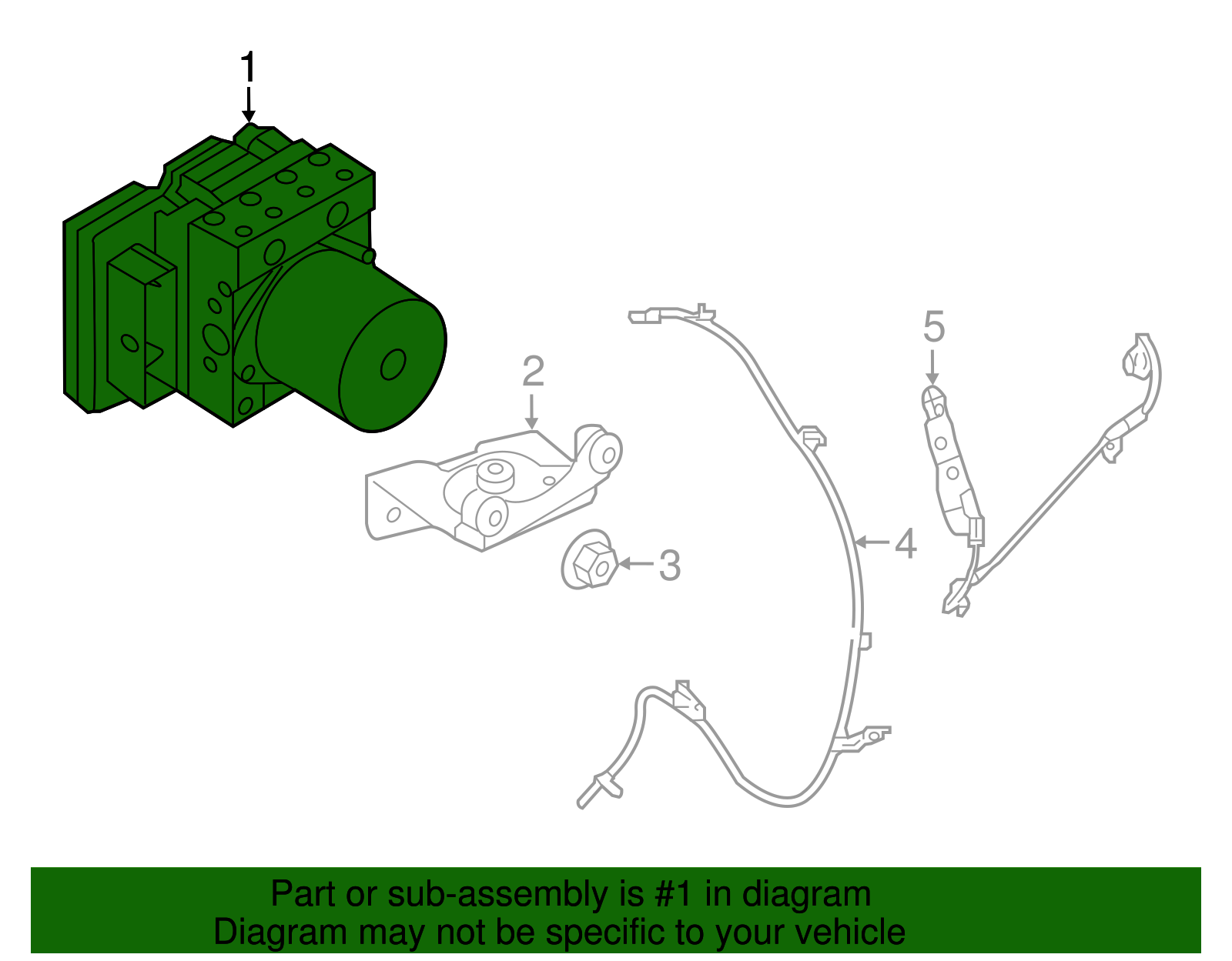 58910-C6300 - ABS Pump Assembly 2019-2020 Kia Sorento | Kia.Parts Store