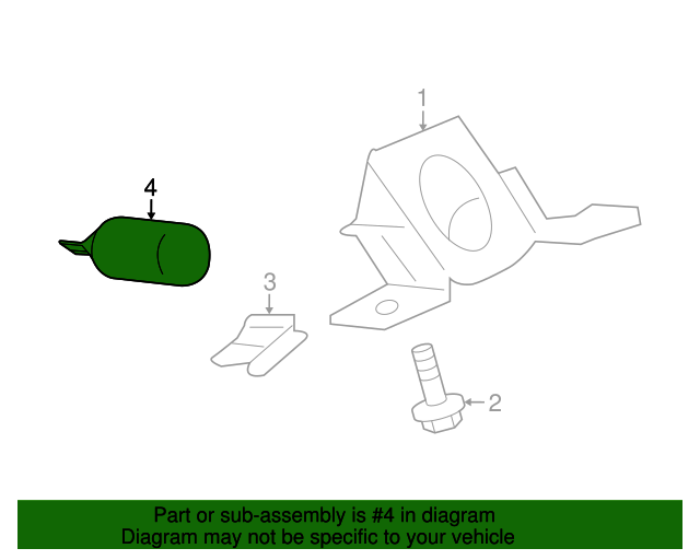 13503401 Bulb - New OEM Part From GM Parts Direct | GM Parts Store