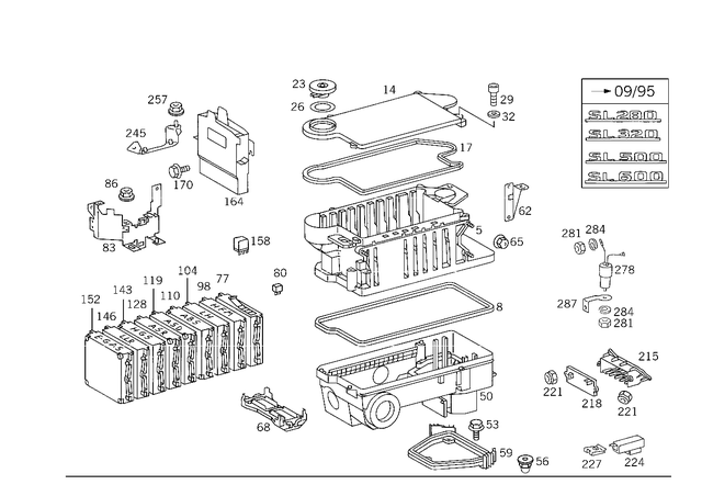 1954-1993 Mercedes-Benz Control Unit 012-545-26-32 | Mercedes-Benz Parts