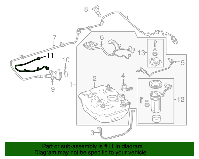 204-440-86-40-64 - Diesel Exhaust Fluid (DEF) System Main Wiring ...
