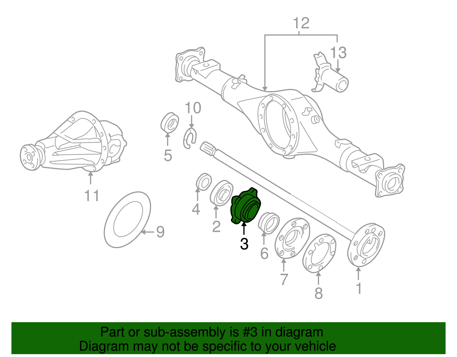 2000-2006 Toyota Bearing Housing 42421-35050 | Retail Performance Auto ...