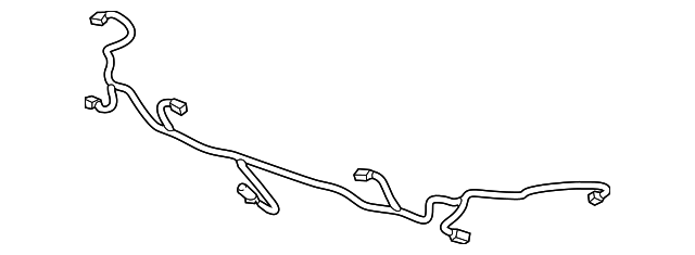 2015-2019 Chevrolet Front Object Alarm Sensor Wiring Harness 23261392 ...