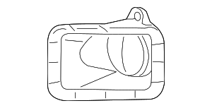 2015-2019 Chevrolet Passenger Side Front Fog Lamp Bezel 23118955 GM ...