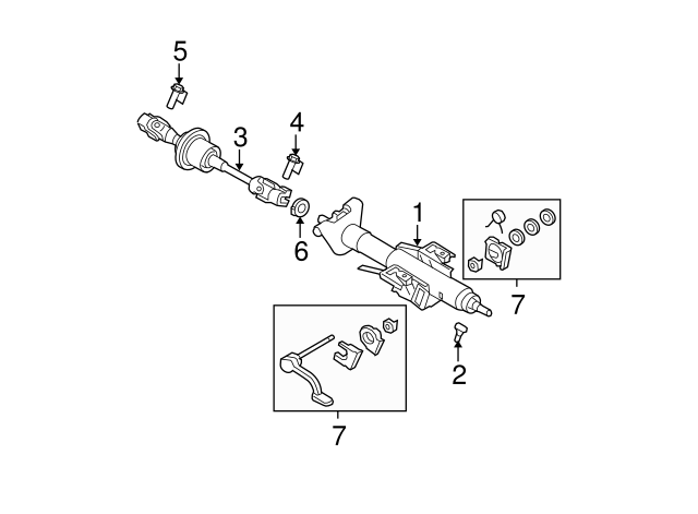 25933397 - Steering Column 2006-2012 GM | AutoNationParts.com