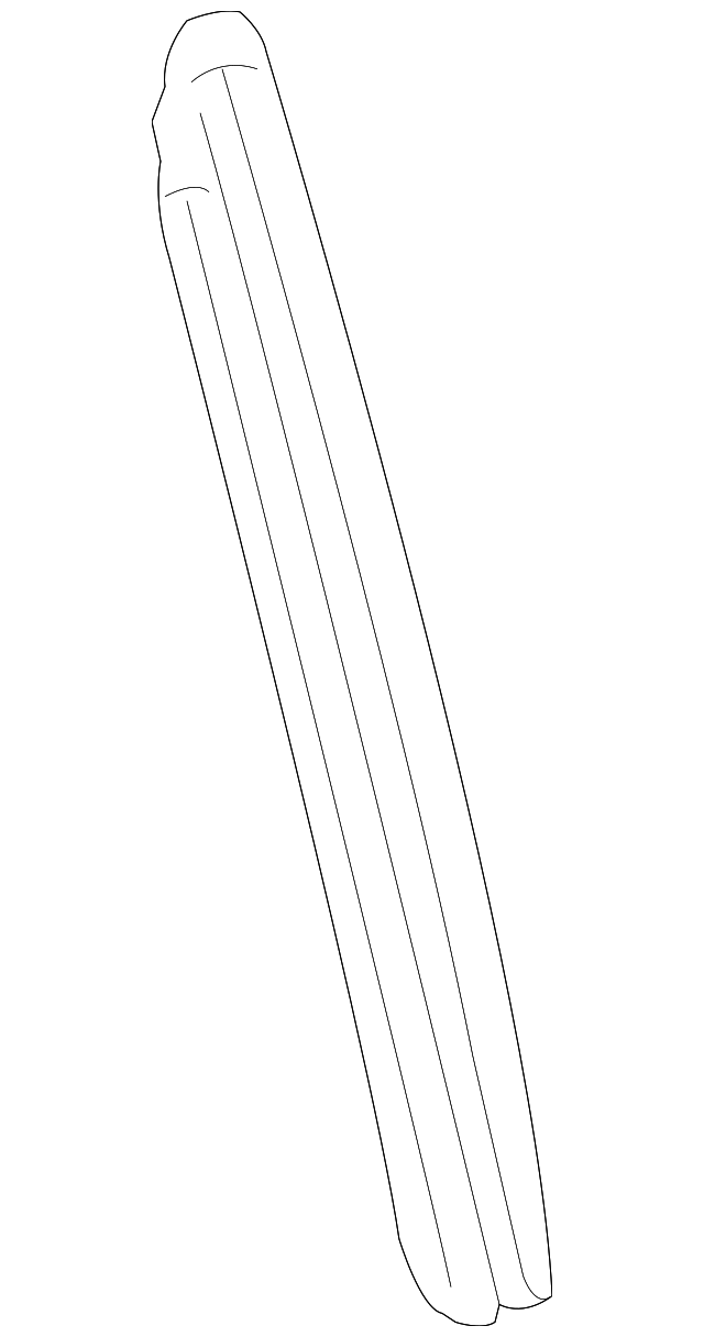 73810-SHJ-A01 - Seal, R Front Quarter Glass 2005-2010 Honda Odyssey ...