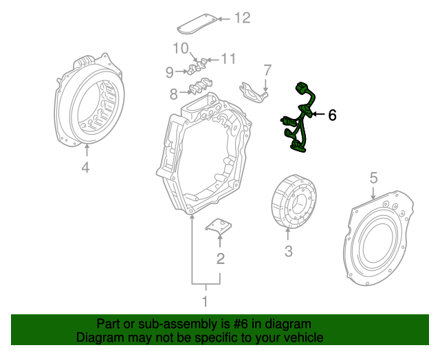 1A810-PZA-000 - Sensor, Commutation - 2000-2006 Honda | Genuine Honda Parts