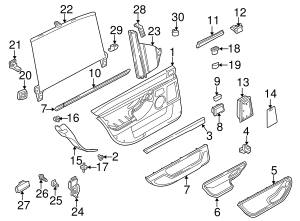 51168225582 - 1995-2001 BMW Sunshade (51-16-8-225-582) | BMW of South ...
