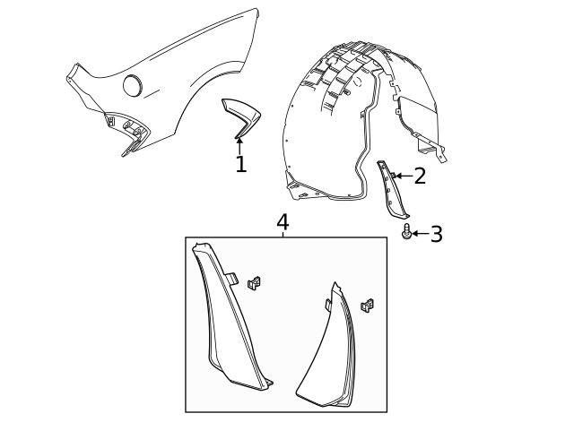 84950090 - Scoop 2020-2024 Chevrolet Corvette | Chevrolet Parts Direct