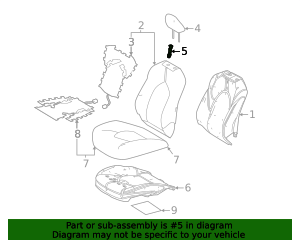 71930-0R070-C0 - Headrest Guide 2017-2025 Toyota | AutoNation Parts
