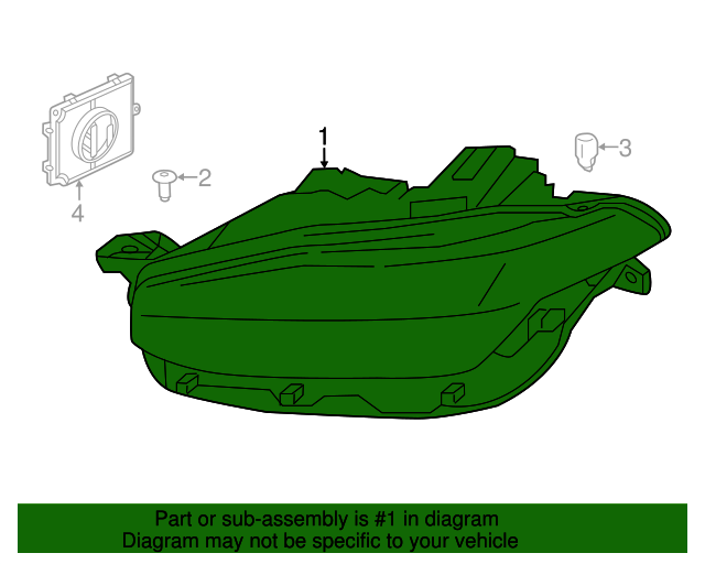 31655778 - Composite Headlamp - 2016-2021 Volvo XC90 | Volvo OEM Parts ...