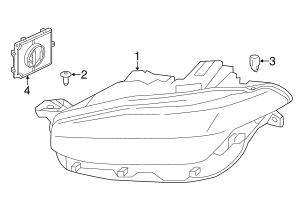 2020-2021 Volvo XC90 Headlamp Assembly 31655724 | TascaParts.com