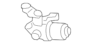 2018-2024 GM Windshield Wiper Motor 84437374 GM | GMPartsDirect.com