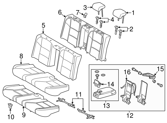 71803-33010-F1 - Back Panel 2016-2018 Lexus | Longo Lexus Parts