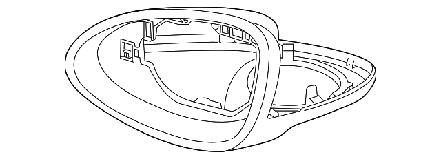 2011-2015 Porsche Cayenne Mirror Housing 958-731-527-11-9B9 | Sunset ...
