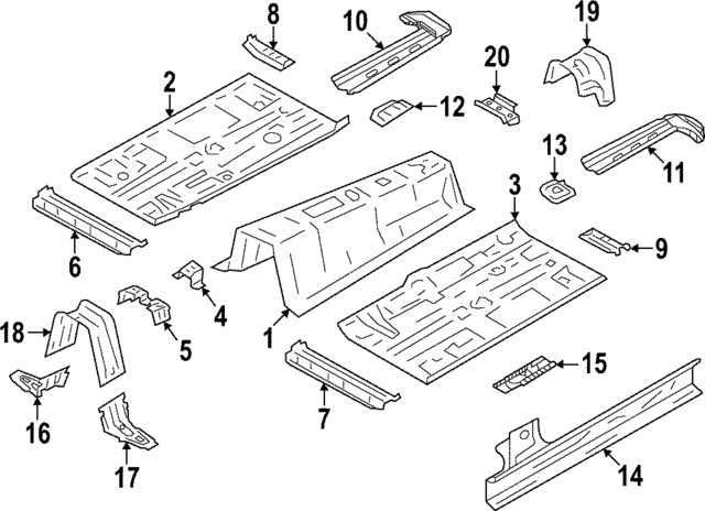 2022-2023 Subaru BRZ Bracket 52152CC0009P | Subaru Parts Store