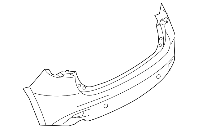 2017-2018 Mazda 3 Bumper Cover B63B-50-221A-BB | QuirkParts